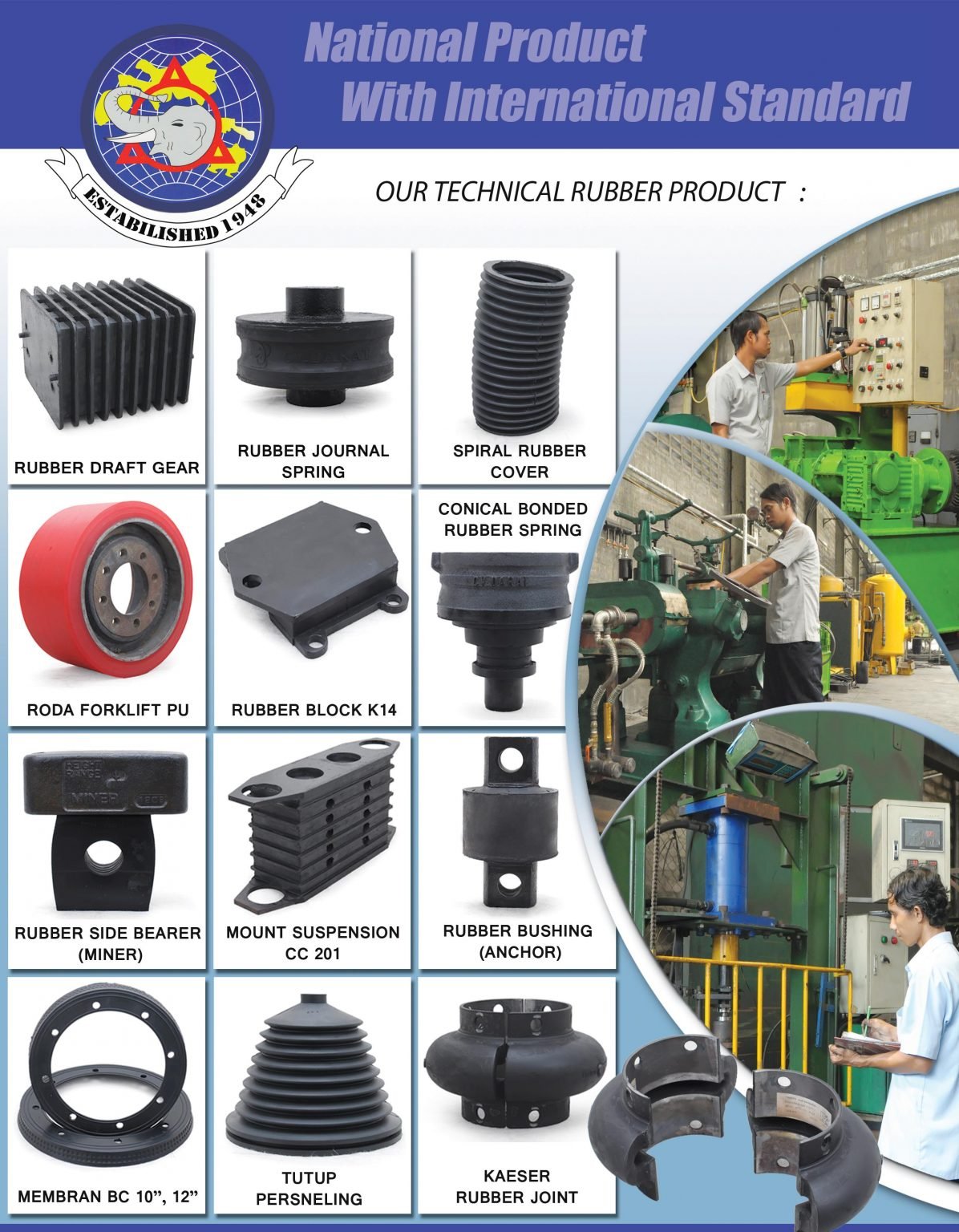 ENGINEERED TECHNICAL RUBBER – Perusahaan Dagang & Industri Karet